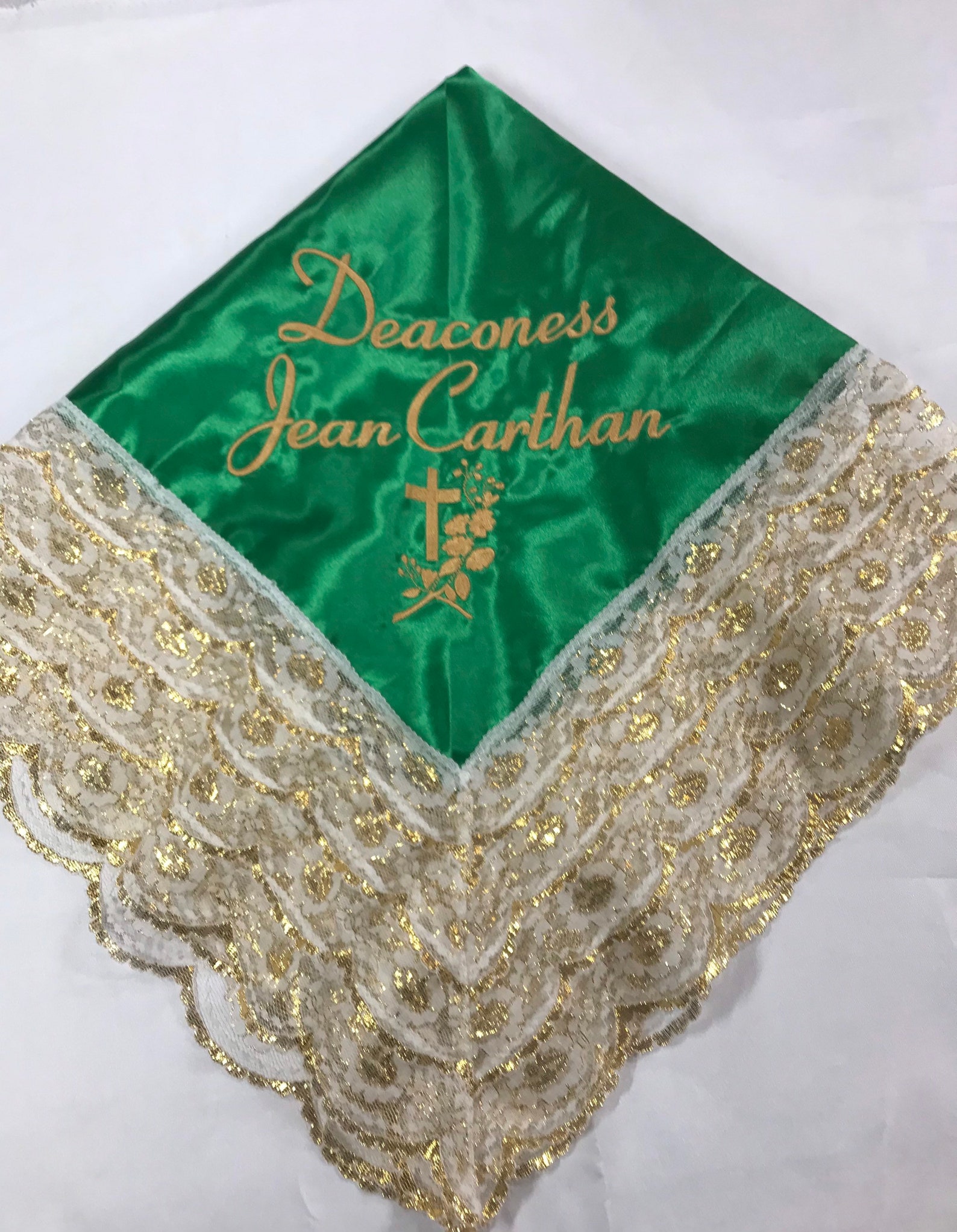 Church Lap Scarf for Women, Personalized Lap Scarves, First Lady Church ...
