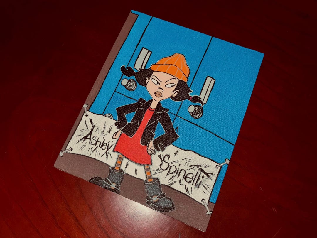 Customized ‘spinelli’ From Animated “recess” Series. Hand Drawn ...