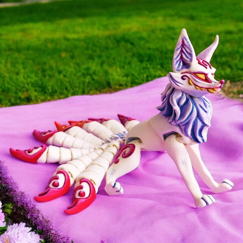 Kitsune Cosplay Costume Etsy