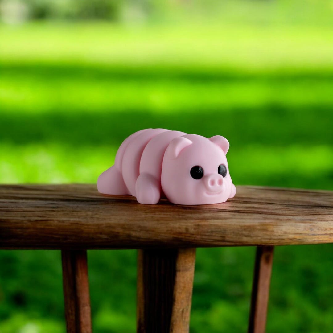 Baby Pig 3D Printed Cute Mini Adorable Collectible Made in Canada ...