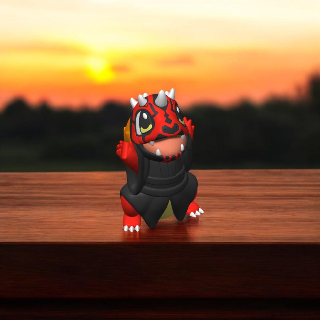 Star Wars Charmander-inspired Collectible Figurine 3D Printed Pokémon X ...