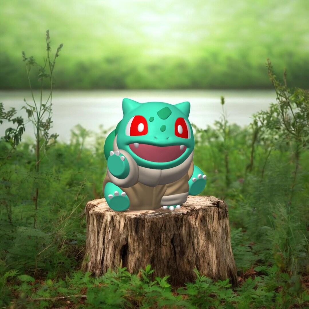 Star Wars Bulbasaur-inspired Collectible Figurine 3D Printed Pokémon X ...
