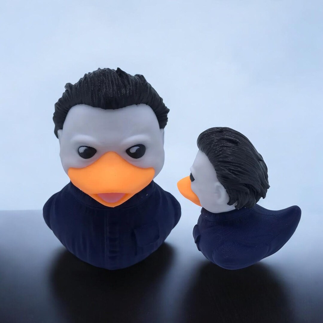 Michael Myers-themed Rubber Duck 3D Printed Creepy Collectible for ...