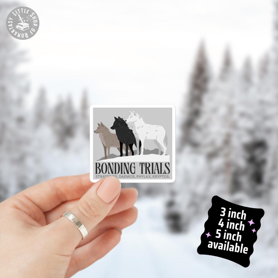 Bonding Trials Vinyl Sticker KISS CUT Direbound - Etsy