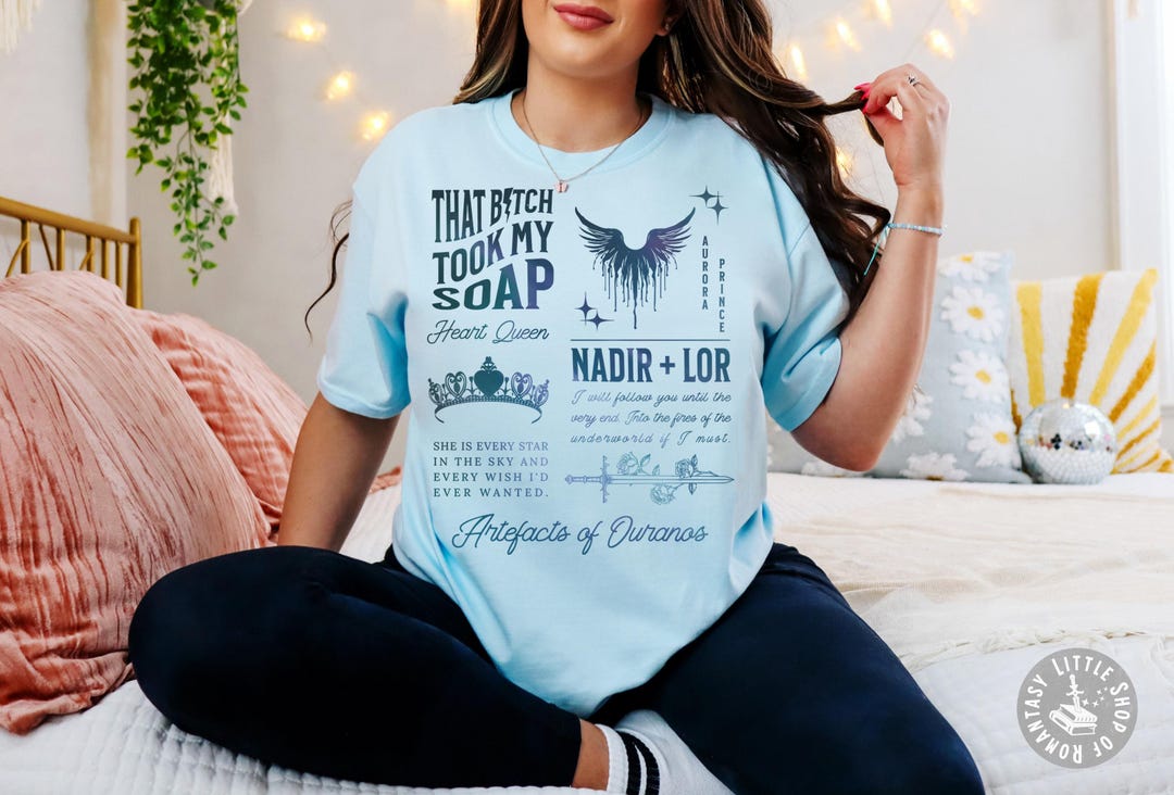 Artefacts of Ouranos Quotes T-shirt Aurora Colors Nisha J Tuli Trial of ...