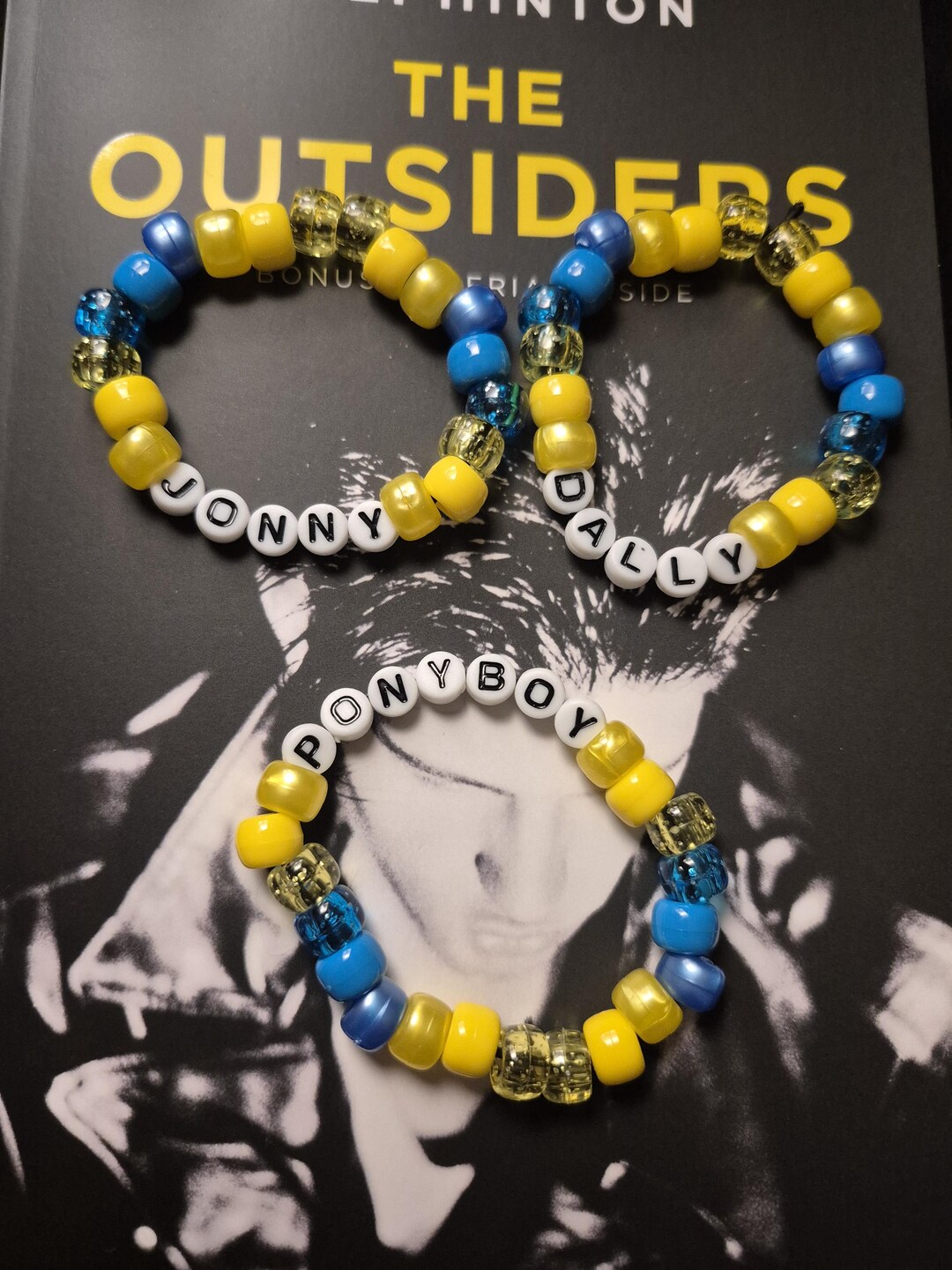 The Outsiders Matching Bracelets (ponyboy,johnny,dally) - Etsy