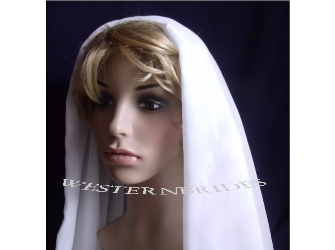 OPAQUE VEIL 2 Tier CHIFFON Wedding Bridal Veil - Etsy