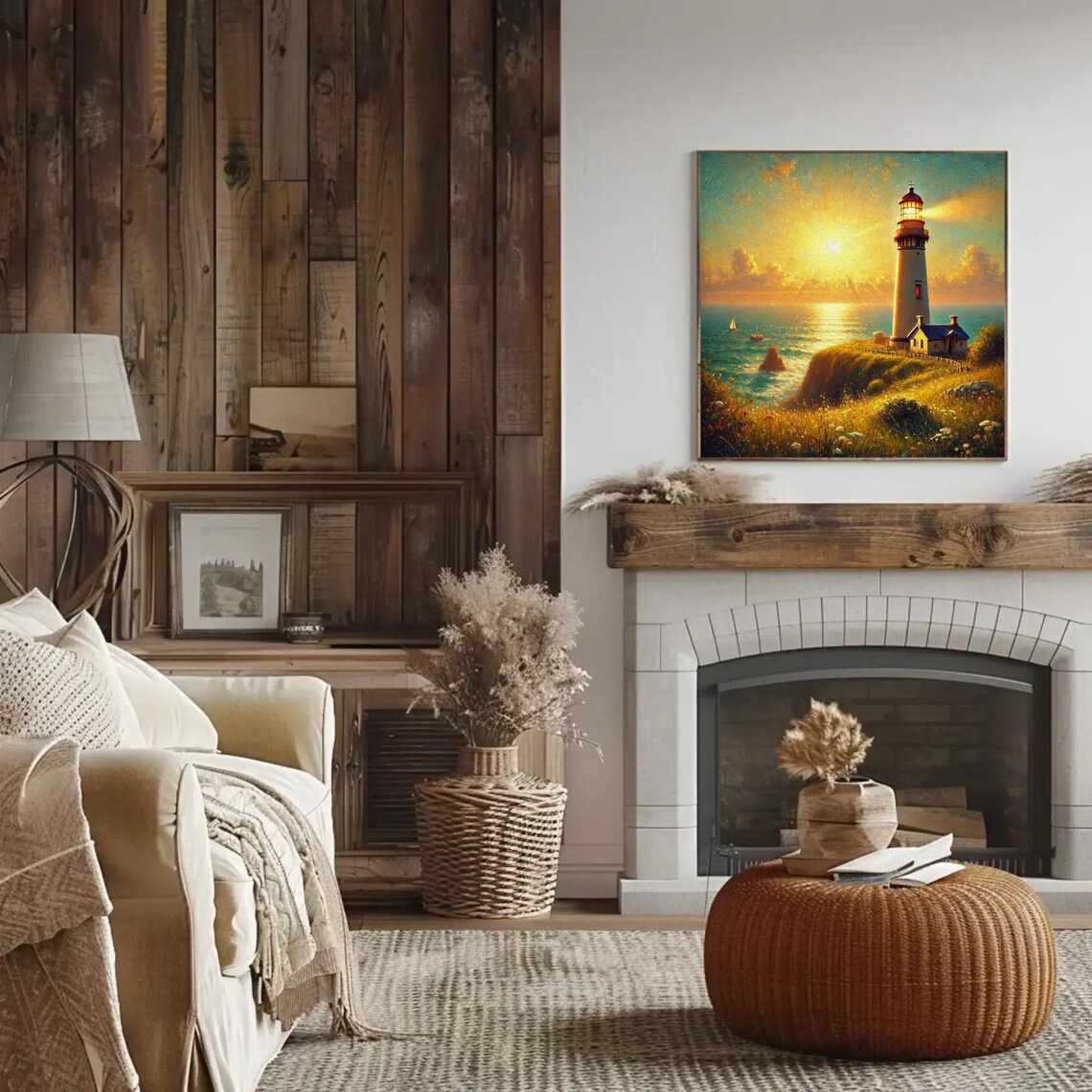 Beacon of Dawn, Digital Artwork, Printable Digital Art, High Resolution ...