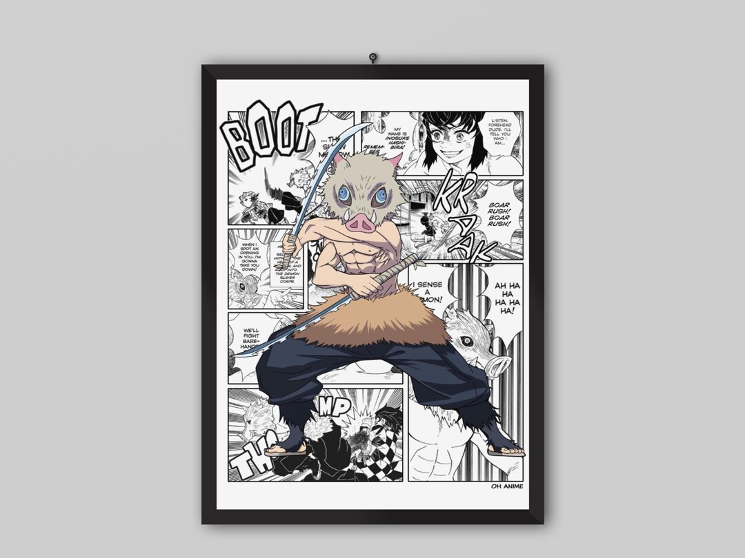 Inosuke Poster - Etsy