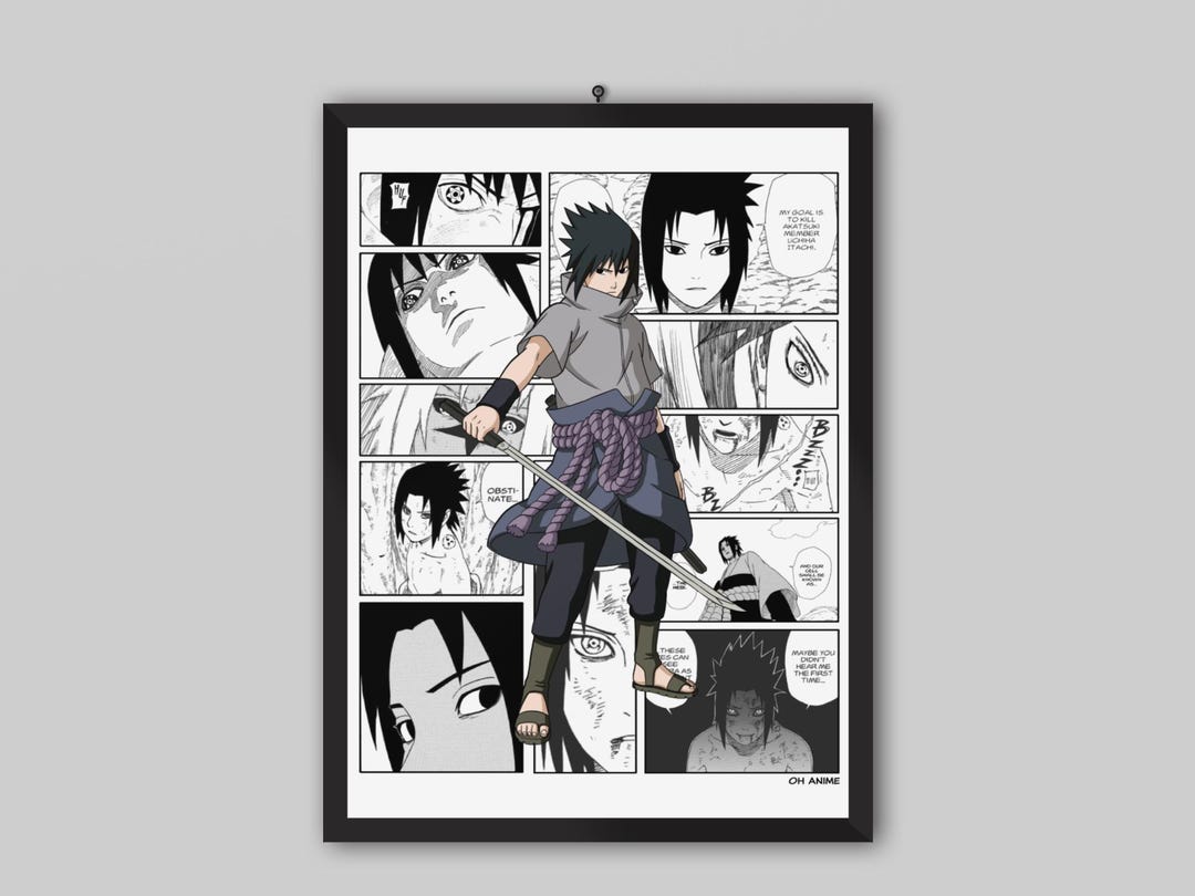 Sasuke Poster - Etsy
