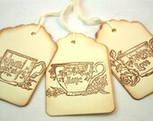 Items similar to Faith Hope and Love Teacup Tags... Vintage Tea Cups ...