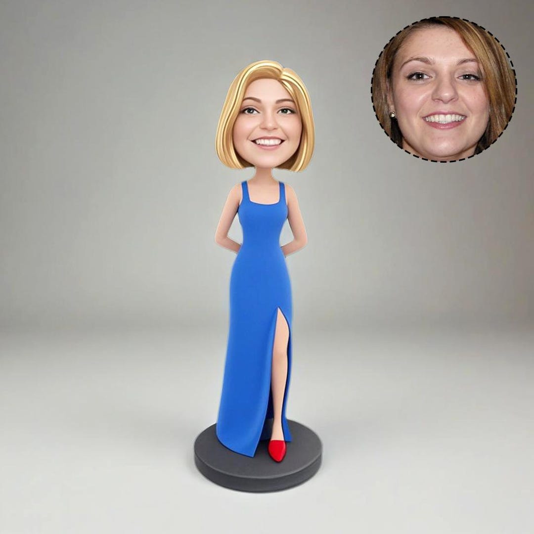Custom Bobblehead From Photo, Birthday Gifts, Custom Cake Topper Design ...
