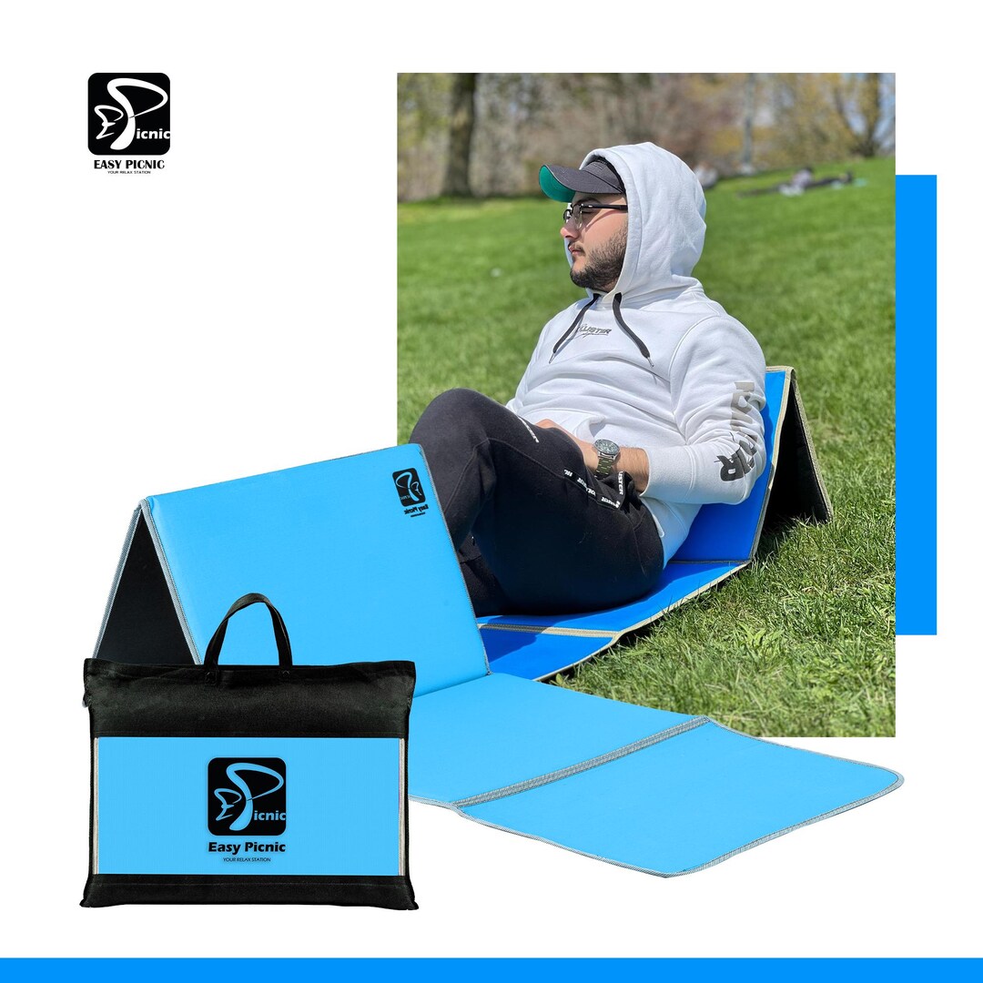 Stadium Seat Foldable Beach Chair, Yoga MAT BACKREST MAT for Back ...