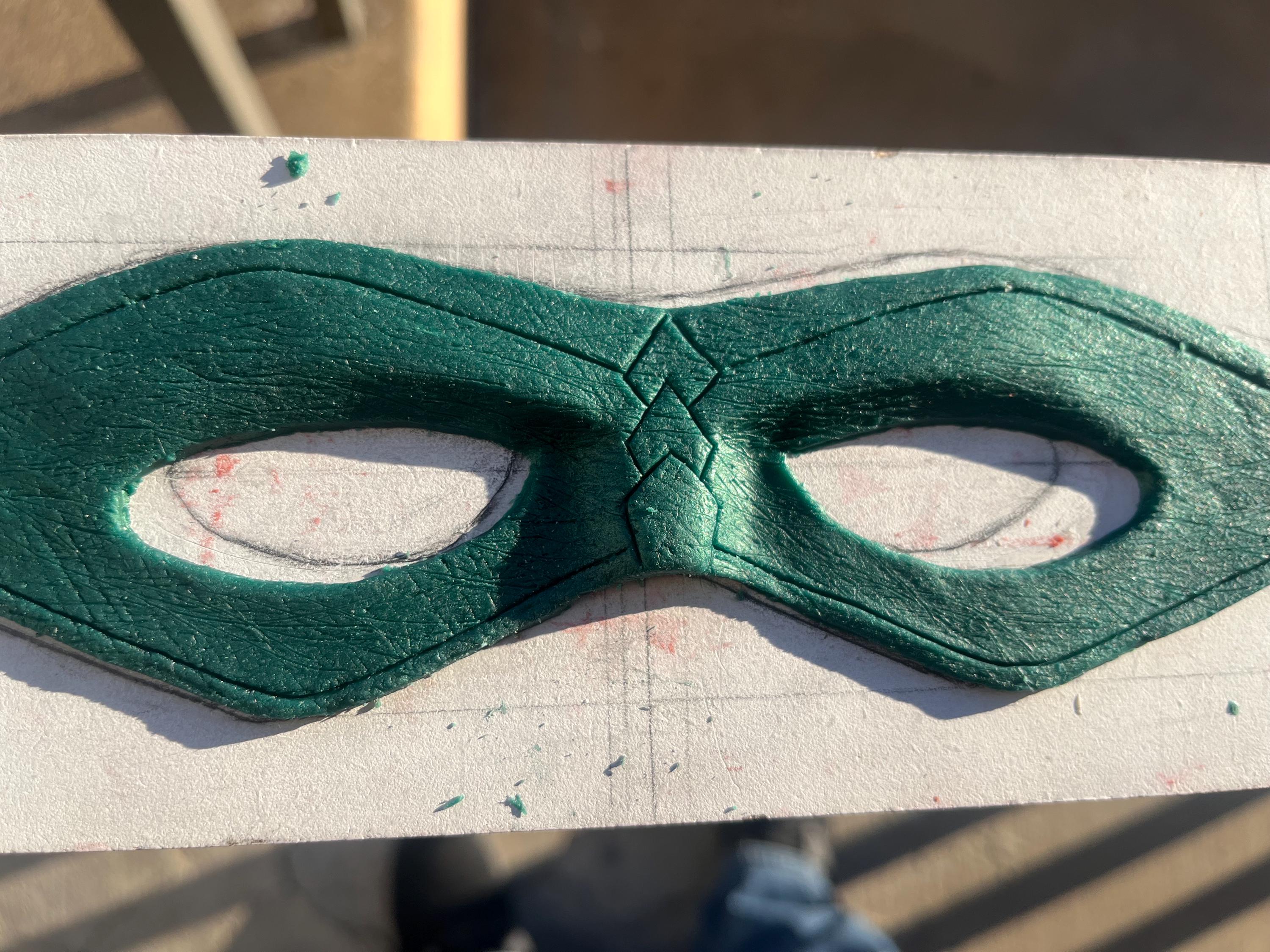 Archer Green Arrow Superhero Mask - Etsy