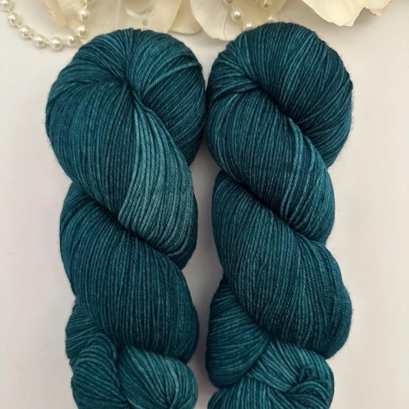 Teal Yarn - Etsy
