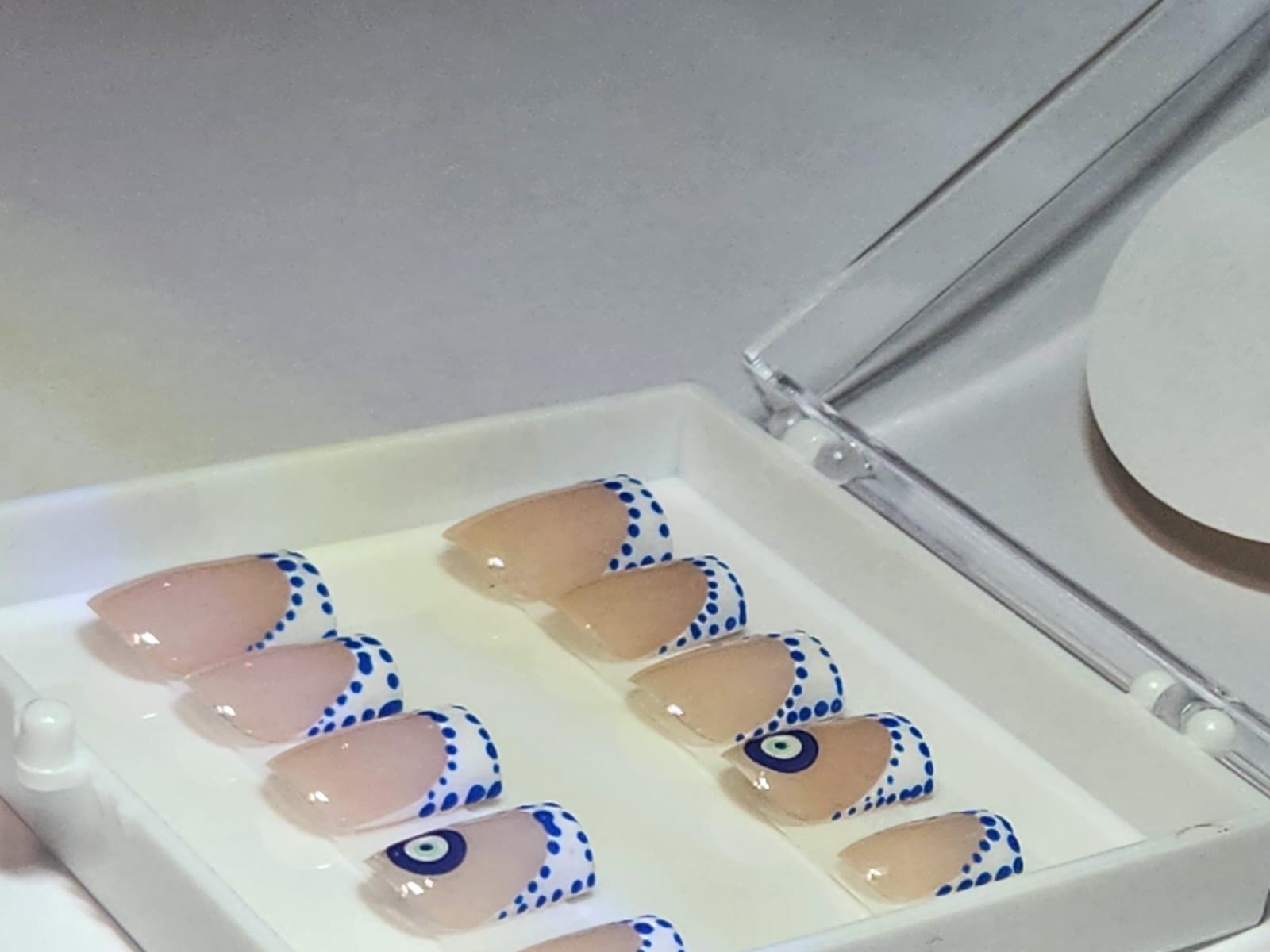 Santorini Anyone? | Greek Nails | Cultural | Gifts for Her | Reusable ...