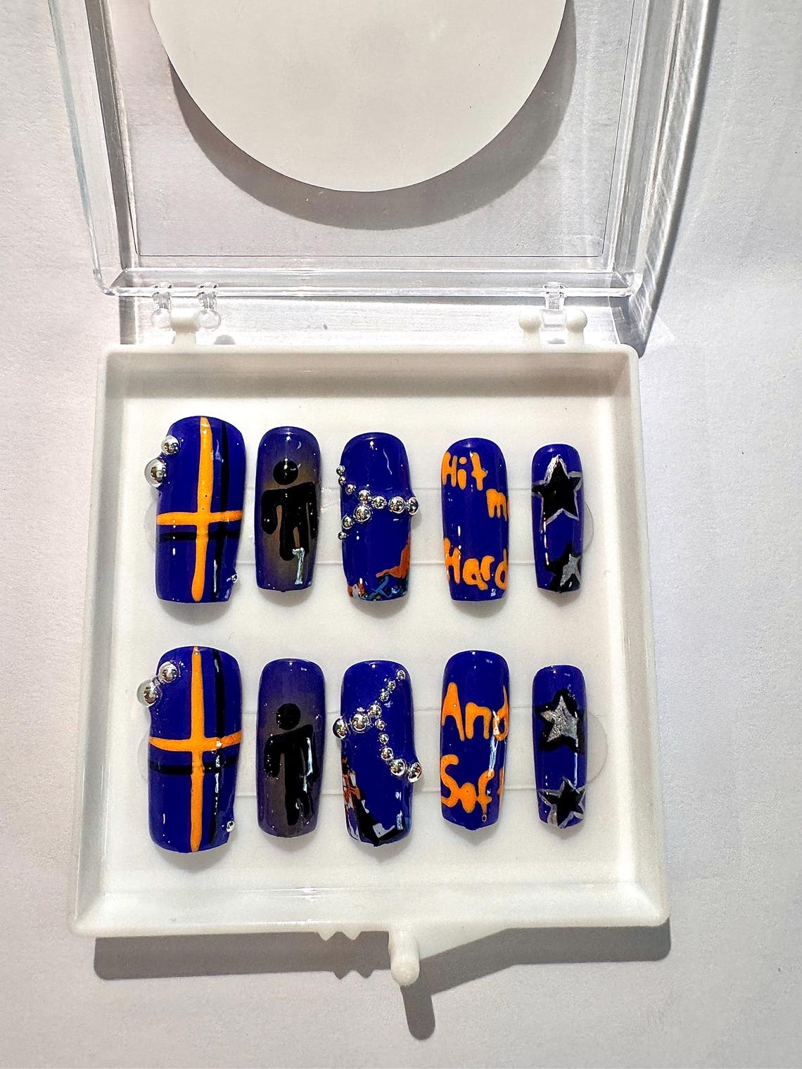 Billie Eilish Nails | Hit Me Hard and Soft | Press on Nails ...