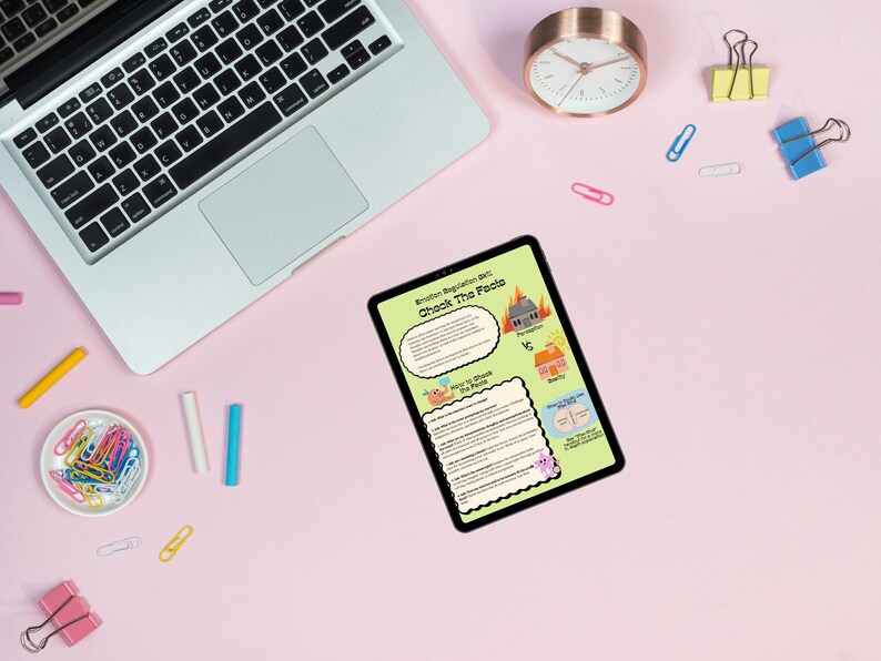 DBT Check the Facts Skill Handout | Therapy Exercises for Emotional ...