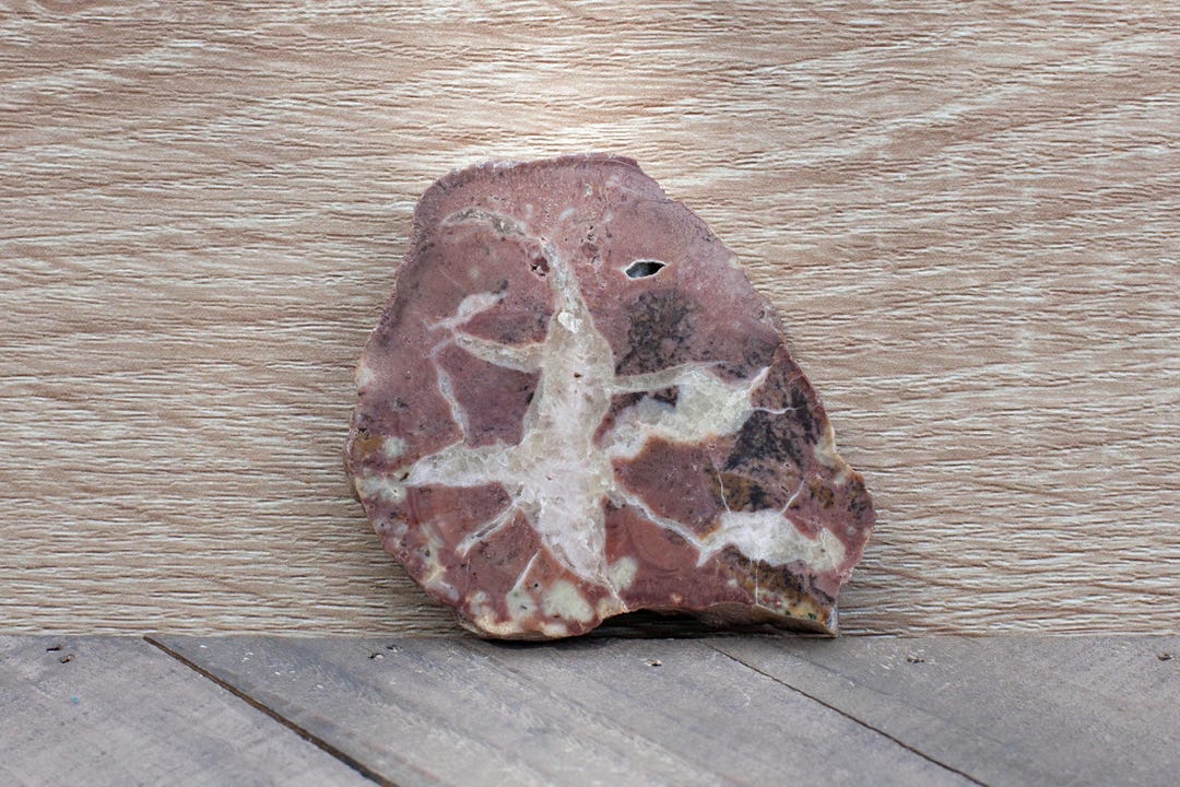 Polished Septarian Slab, Utah Clay Stone Specimen - Etsy