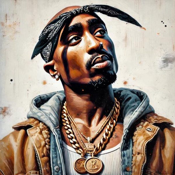 Tupac Art - Etsy