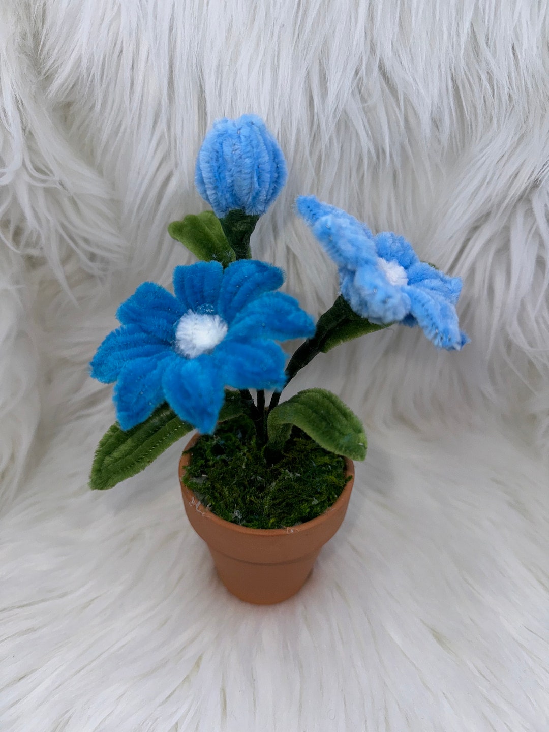 Pipe Cleaner Flower Pot - Etsy