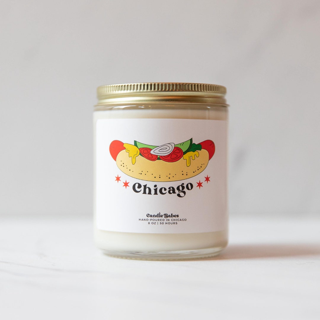 Classic Chicago Hotdog Candle | Hotdog Candle | Gag Gifts | Gifts ...