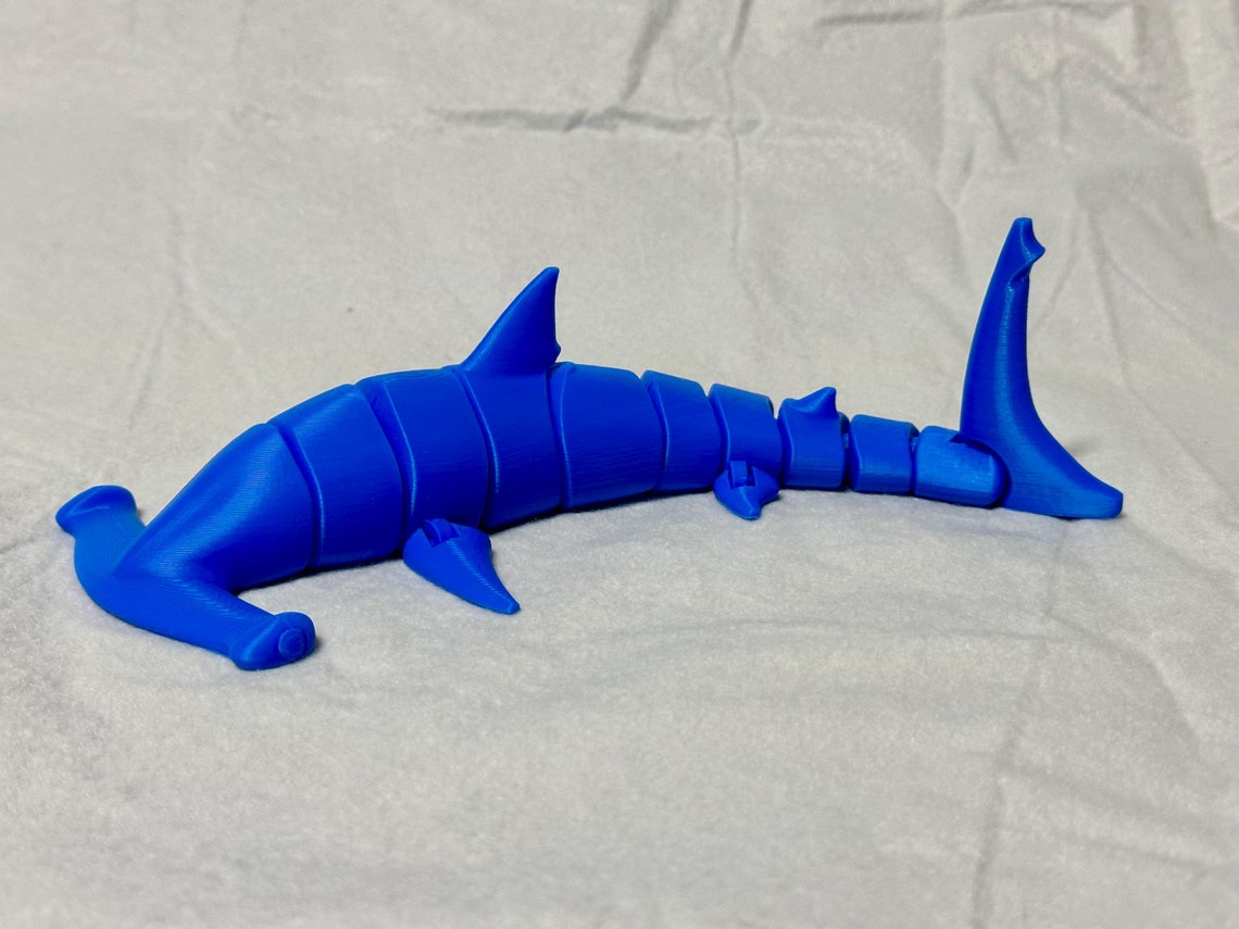 Hammerhead Shark Articulated 3D Print - Etsy