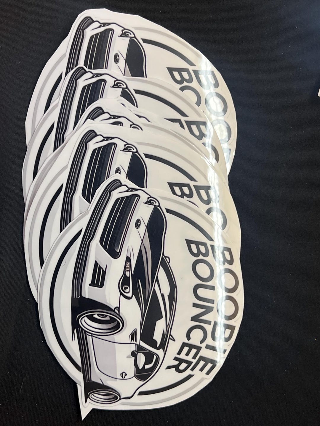 Boobie Bouncer Waterproof Decal - Etsy