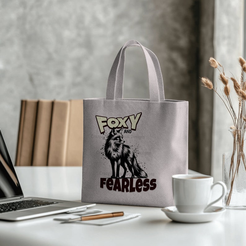 Foxy and Fearless SVG & PNG | Bold Fox Design | Digital Download for ...