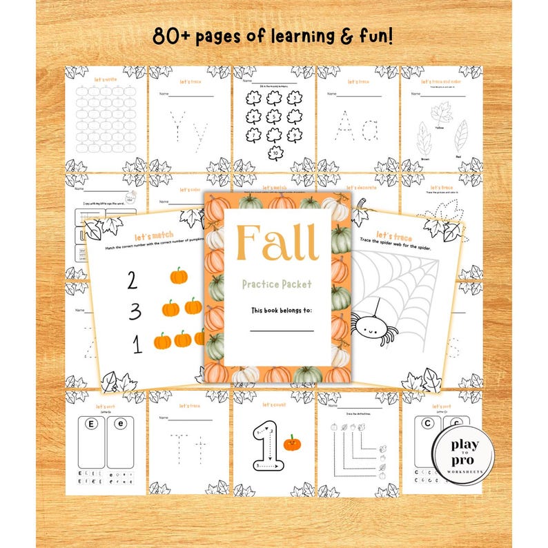Fall Worksheets for Preschool, Alphabet Tracing Worksheet, Tracing Name ...