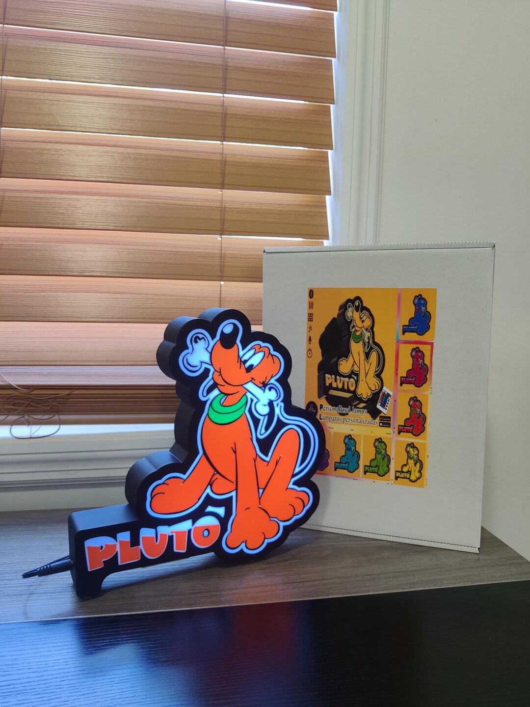 Customizable 3D Printed RGB Lamp With Remote & App Control Personalized ...