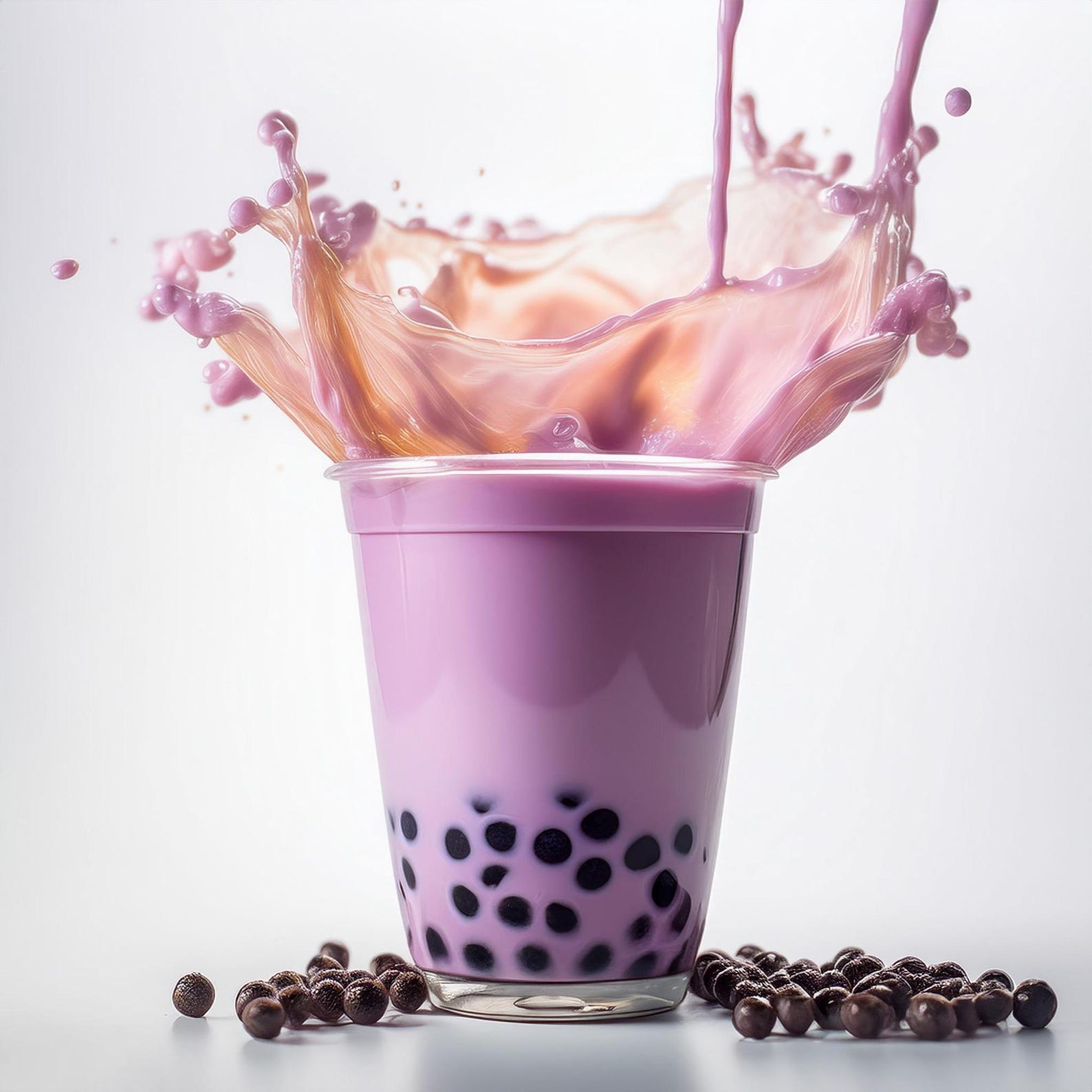 DIY Purple Taro Bubble Tea Kit Letterbox Gift | Make 3 Servings at Home ...
