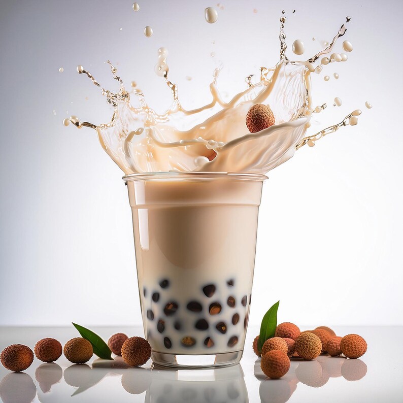 DIY Lychee Bubble Tea Kit – Letterbox Gift | Makes 3 Servings at Home ...