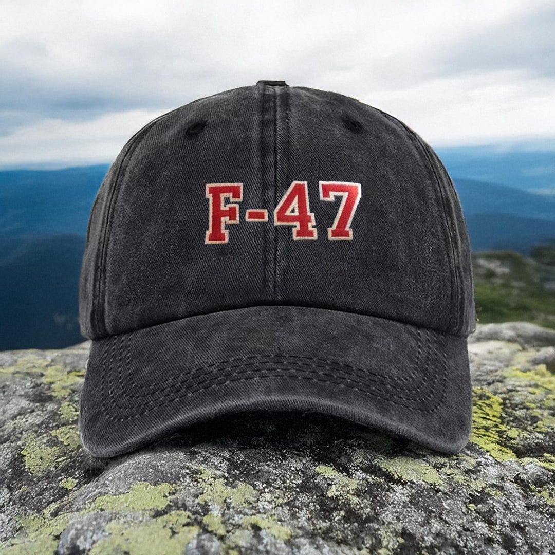 F-47 Air Force Fighter Jet Hat, Donald Trump F-47 Jet Embroidered ...