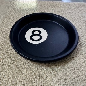 Hand Painted 8 Ball Ashtray Trinket Dish Ring Holder - Etsy