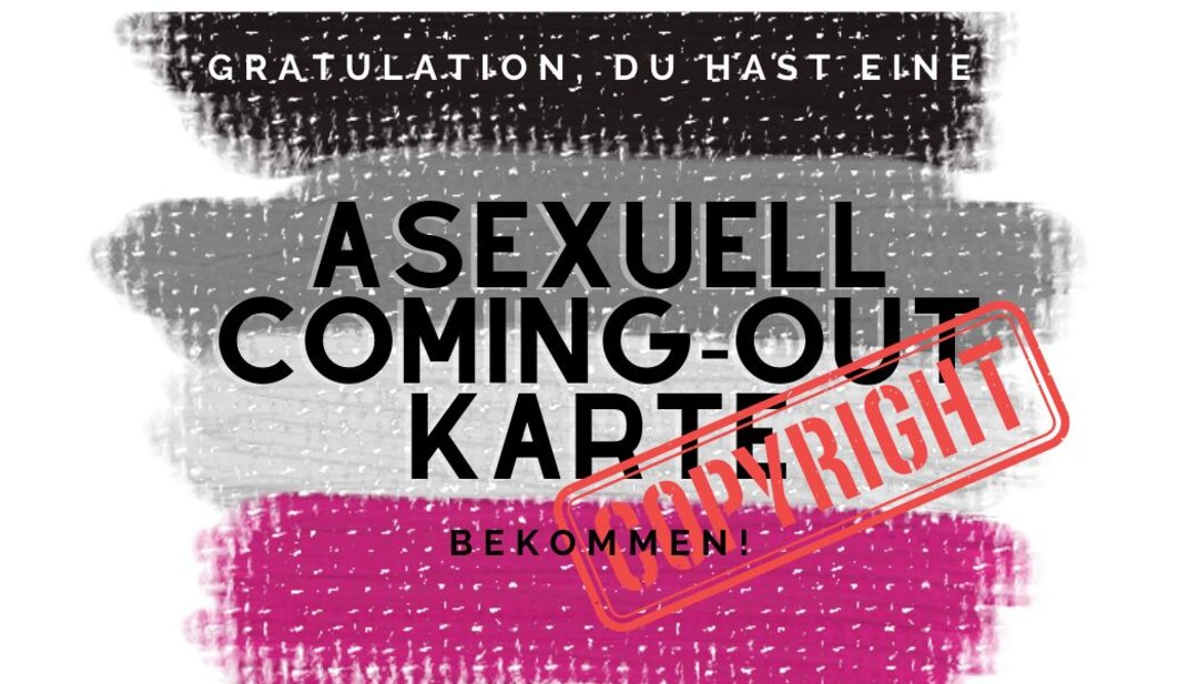Asexual Coming Out Card - Etsy