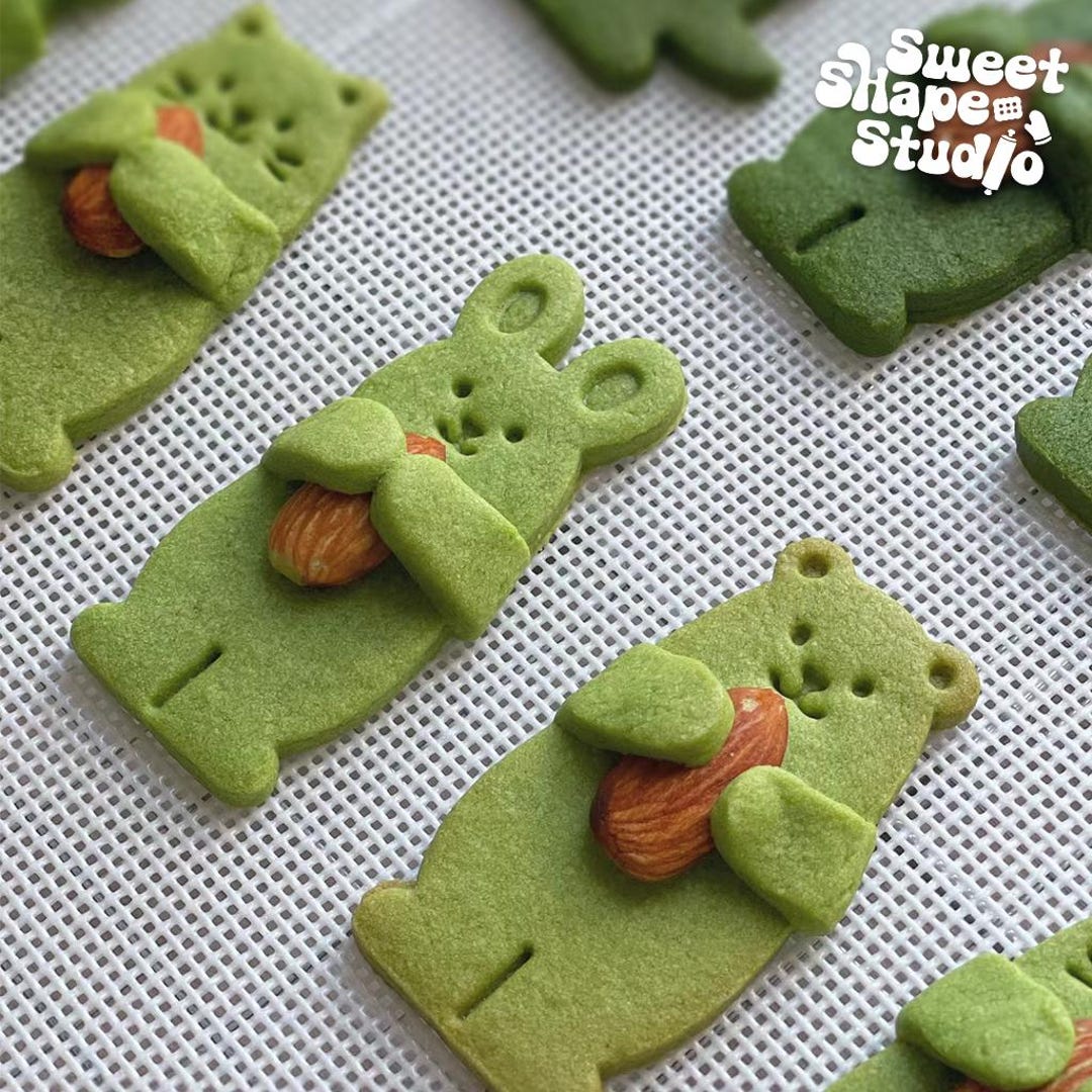 Cute Animal Hug Cookie Mold/cutter Set of 4 - Etsy
