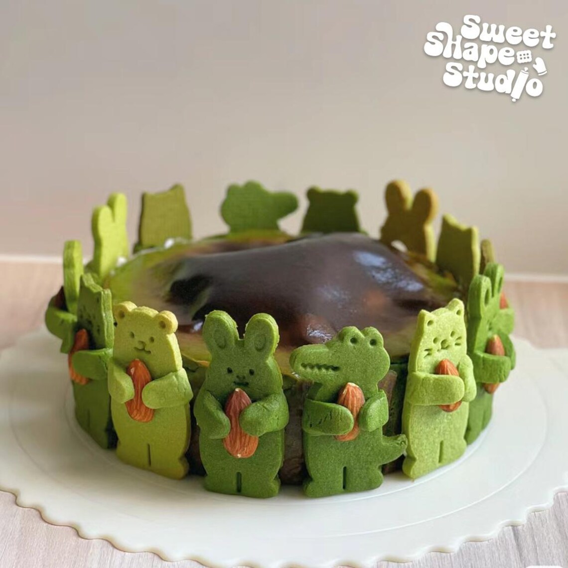 Cute Animal Hug Cookie Mold/cutter Set of 4 - Etsy
