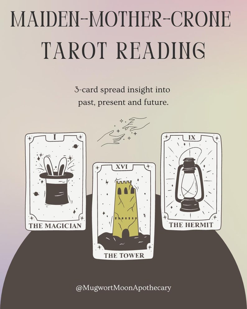 Maiden-mother-crone Tarot Reading - Etsy