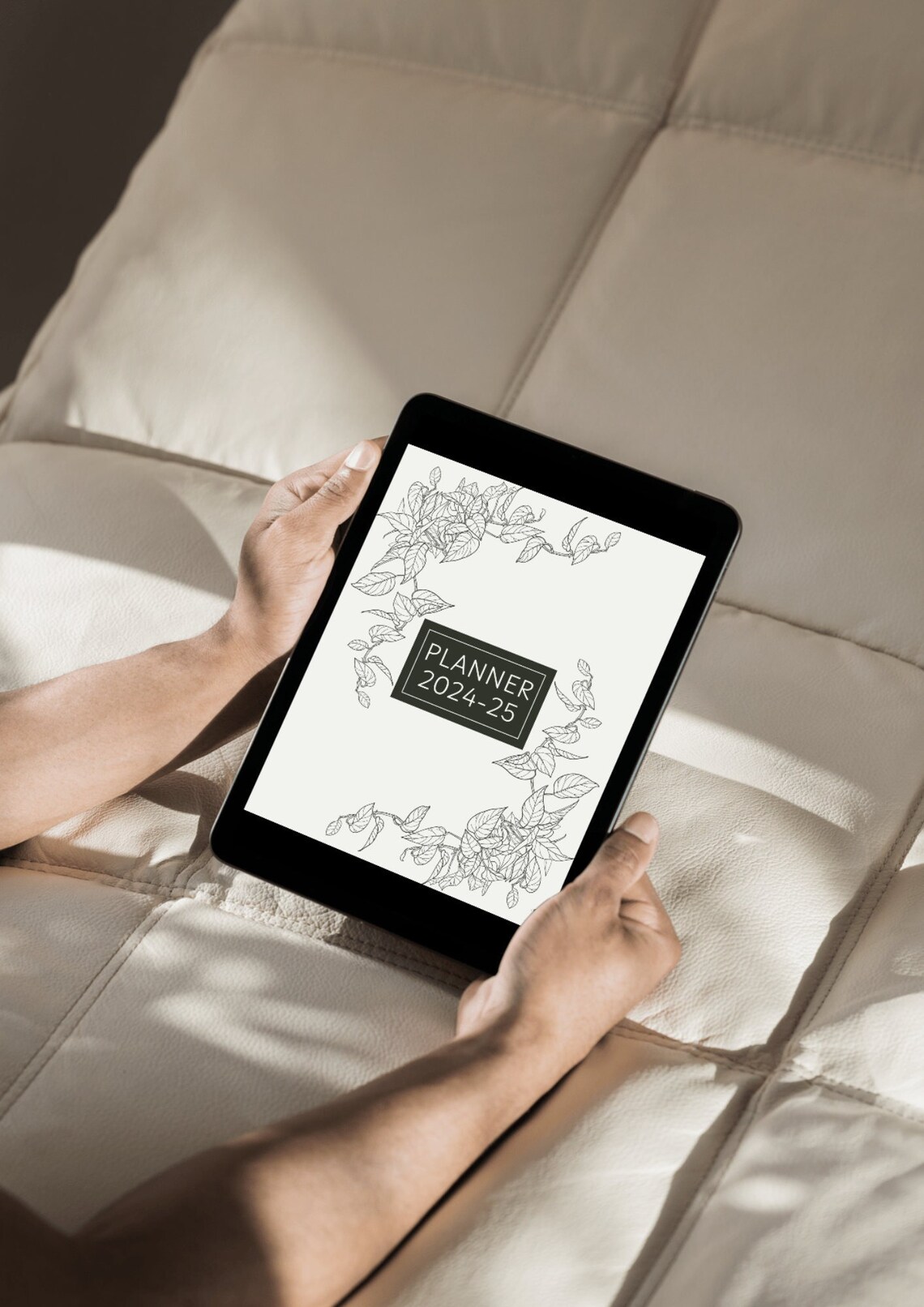 Printable Calendar 2024 2025: Plant & Floral Design, Monthly Planner ...