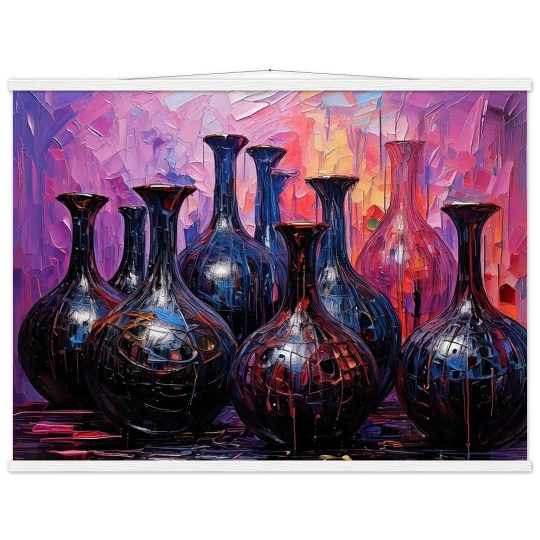 Elegant African Pitchers Hanging Poster Abstract Art African ...