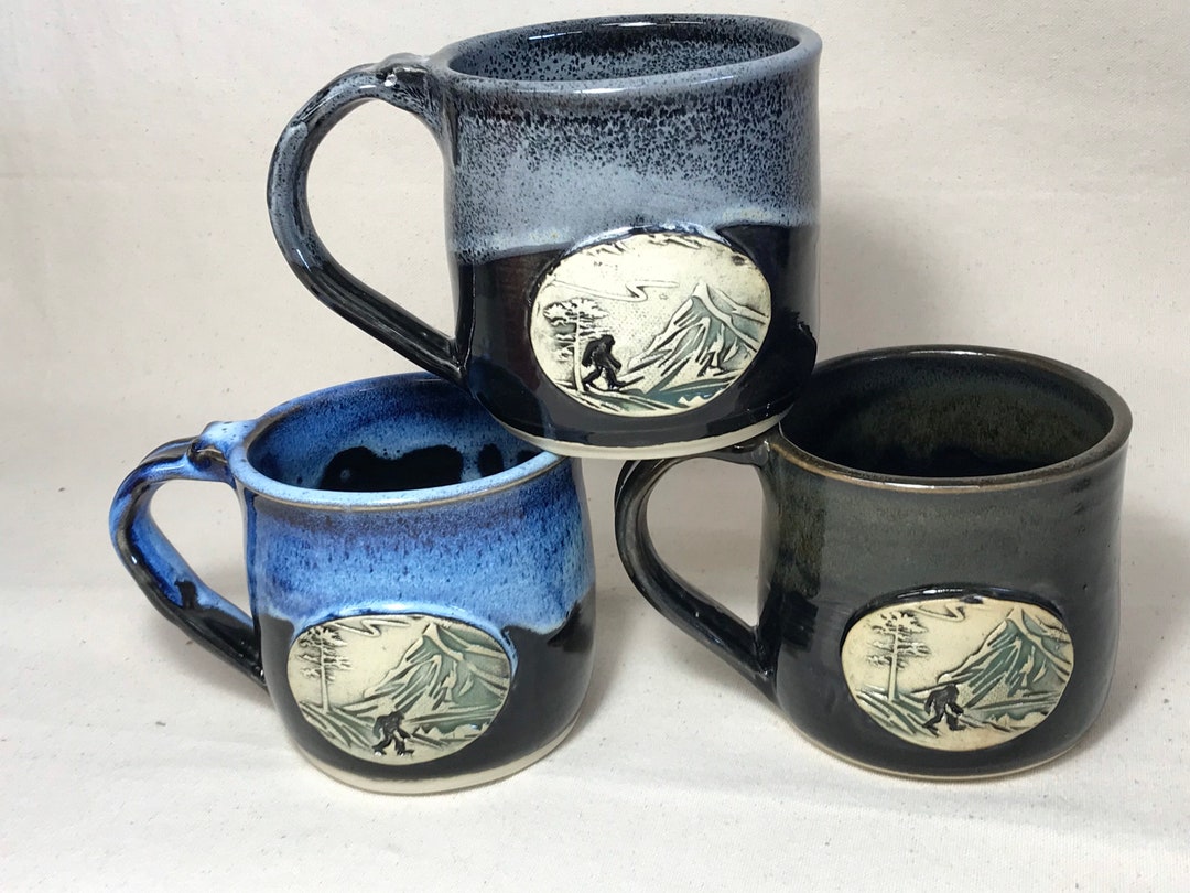 Bigfoot Sasquatch Coffee Mug Squad Made in Oregon Stoneware - Etsy