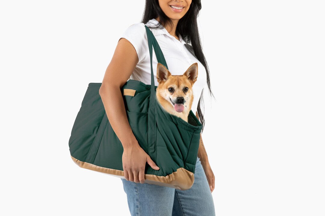 Plush Dog Purse Carrier for Small Dogs 5–15 Lb – Soft Cozy Tote With ...