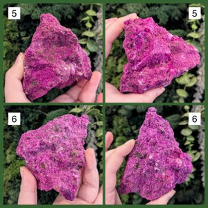 Flashy Ruby Raw Specimens | Uv-reactive – Deep Pink Stones of Passion ...