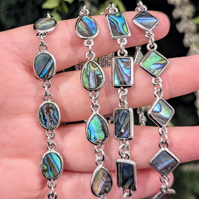 Abalone Bracelet - Etsy