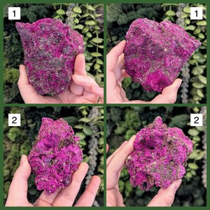 Flashy Ruby Raw Specimens | Uv-reactive – Deep Pink Stones of Passion ...