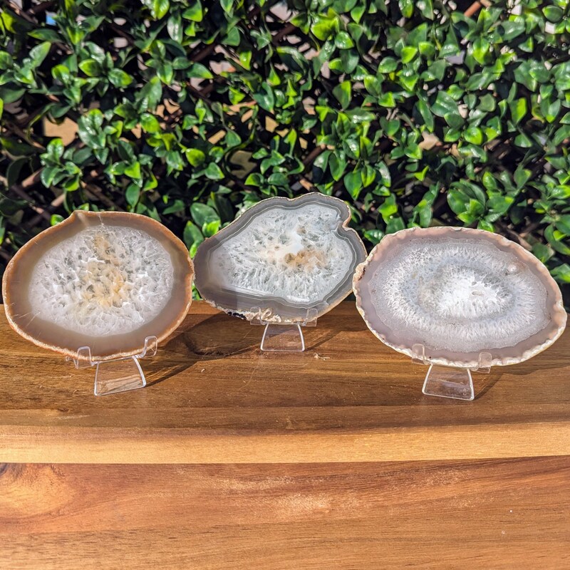 Agate Slice Coasters - Etsy