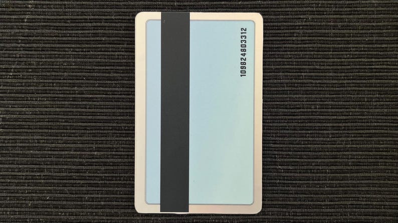 Holographic Hunter License Sticker for Cards (matte Finish) - Etsy