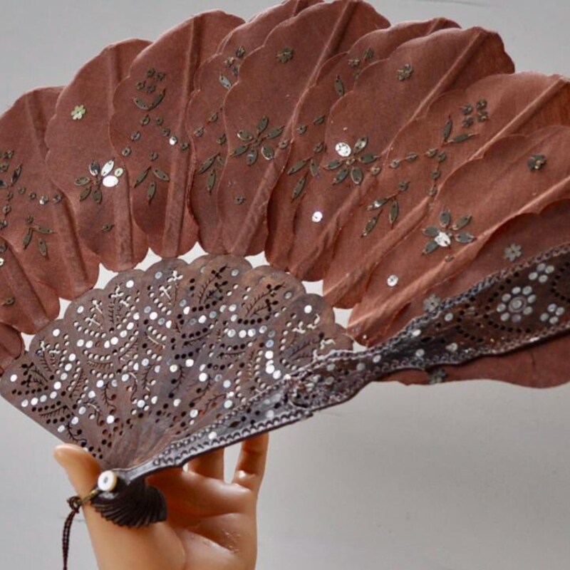 Antique Hand Fan - Etsy