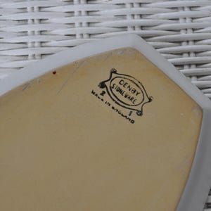Vintage Denby Stoneware Vegetable Platter or Crudites Tray/unusual ...